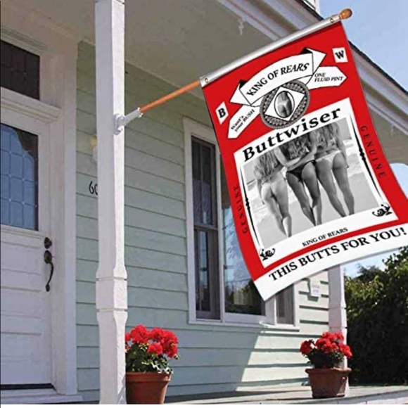 Party Supplies | Flag 3x5 Feet Buttwiser King Of The Rears Flag | Poshmark